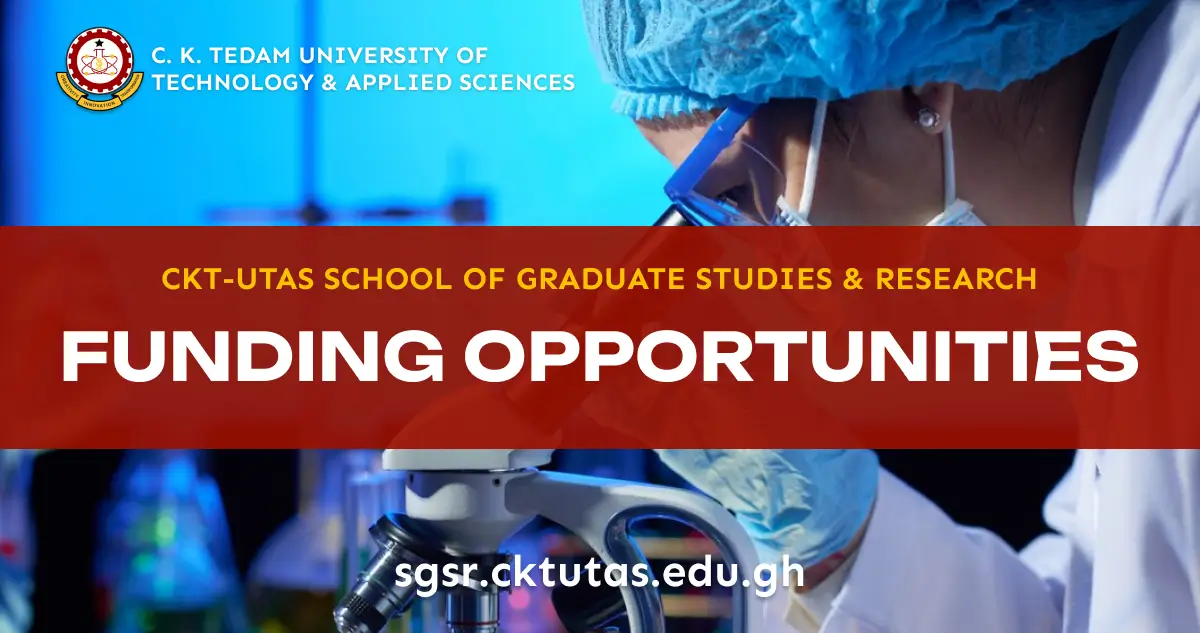 Funding Opportunities - CKT-UTAS GRADUATE SCHOOL